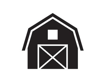 Grange svg, grange png, grange dxf, grange clipart, ferme svg, ferme ...