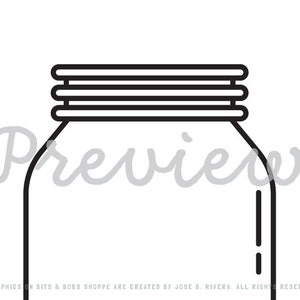 Jar Svg, Mason Jar Svg, Mason Jar Png, Jar Cut File, Jar Clipart, Mason ...