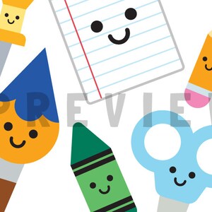 Happy School Supplies Png, Back to School Clipart, School Supplies ...