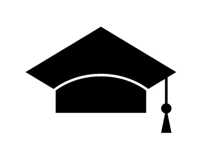 Graduation Cap With Tassel SVG, Graduation Cap Png, Scholl Clipart ...