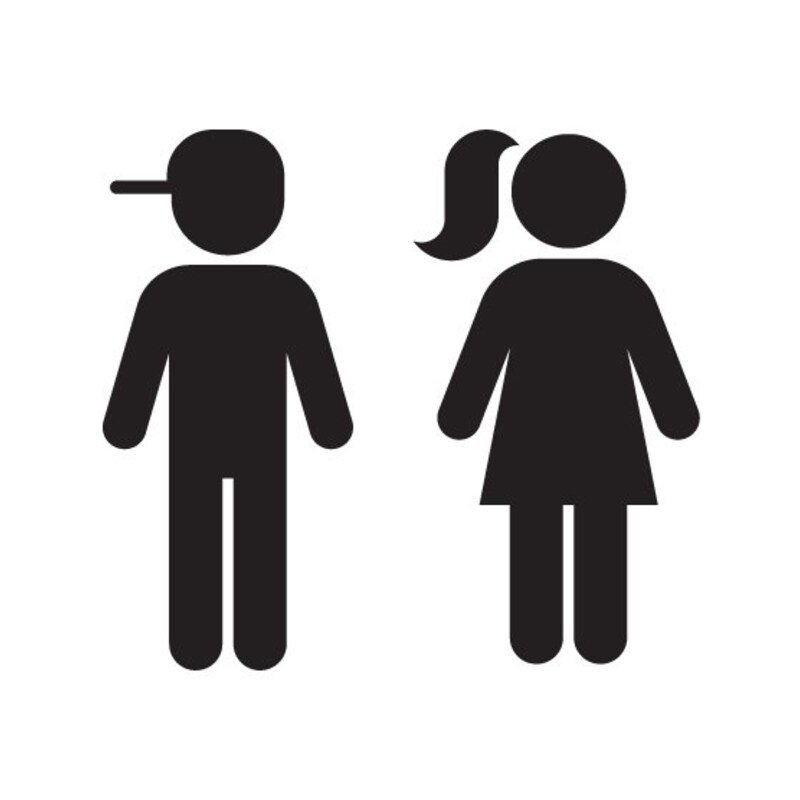 Girls Bathroom Signs - Etsy