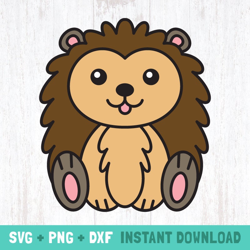 Cute Hedgehog Svg, Hedgehog Svg, Hedgehog Cut File, Baby Hedgehog ...
