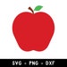 Apple Svg Files, Fruit Png Fruit Svg, Apple Clipart, Teacher Apple Clip ...