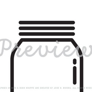 Jar Svg, Mason Jar Svg, Mason Jar Png, Jar Cut File, Jar Clipart, Mason ...