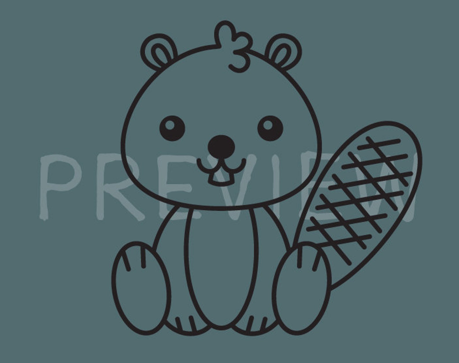 Cute Beaver Outline Svg Beaver Outline Svg Baby Beaver Png - Etsy Canada