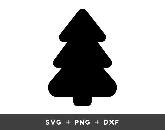 Christmas Tree Svg Png Dxf, Pine Tree Svg, Christmas Shirt Svg, Tree ...