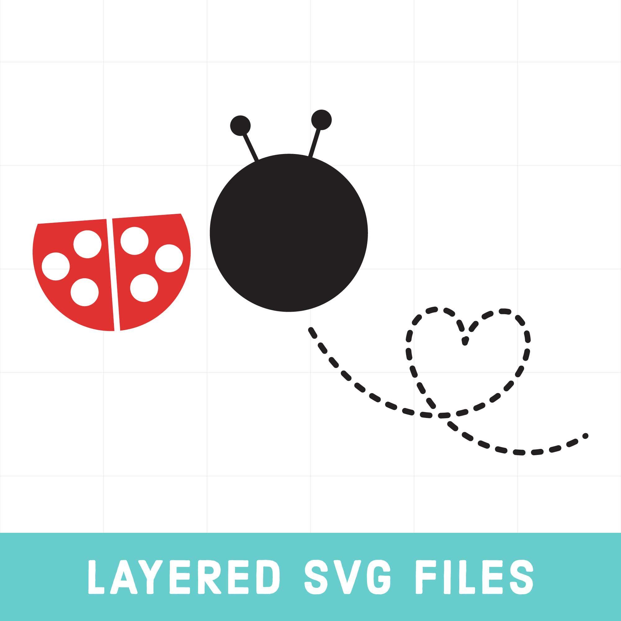 Ladybug Svg, Ladybug Png, Ladybug Bundle, Ladybug Svg Layered, Ladybugs ...