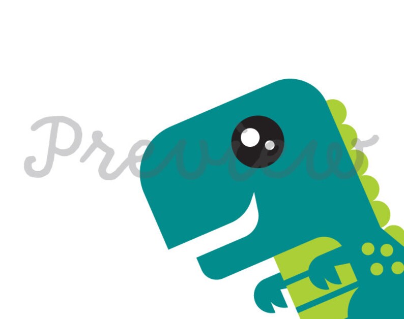 Dinosaur Svg Png Dxf Dino Svg T-rex Svg Cute Dinosaur - Etsy
