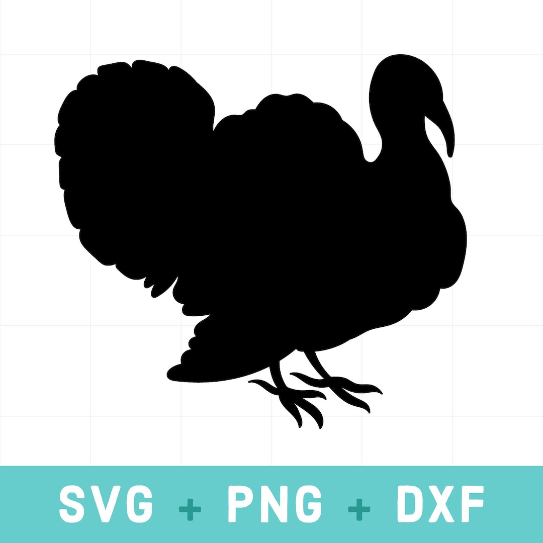 Turkey Svg, Turkey Png, Turkey Clipart, Turkey Dxf, Cricut Cut File ...