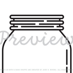 Jar Svg, Mason Jar Svg, Mason Jar Png, Jar Cut File, Jar Clipart, Mason ...