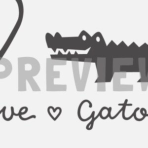 Peace Love Gators Svg, Alligator Svg, Reptiles Svg, Alligator Png ...