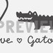 Peace Love Gators Svg, Alligator Svg, Reptiles Svg, Alligator Png ...