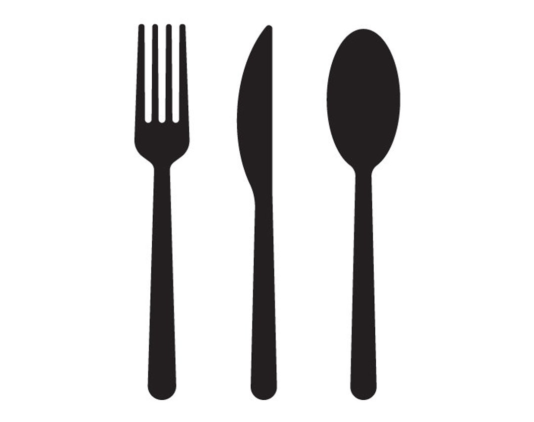 Cutlery Set Fork Knife Spoon Svg Png Dxf, Restaurant Sign Svg, Fork Svg ... Cutlery Set Fork Knife Spoon Svg Png Dxf, Restaurant Sign Svg, Fork Svg ...