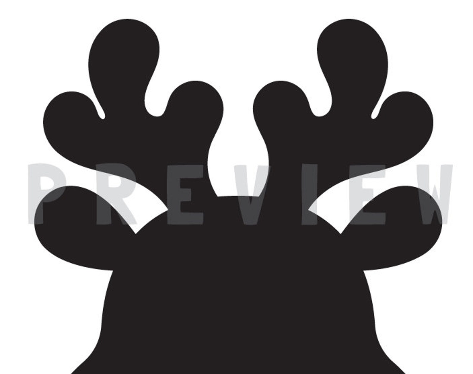 Reindeer Svg Png Dxf, Reindeer Silhouette Svg, Cricut Christmas ...