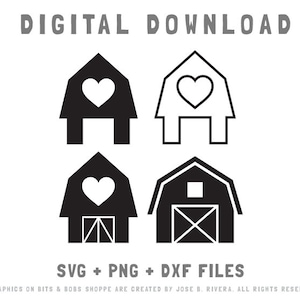 Barn Svg, Barn Png, Barn Dxf, Barns Svg, Farmhouse Svg, Farm Theme Svg ...