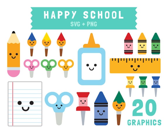 Happy School Clipart