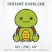 Cute Turtle Svg, Turtle Svg, Turtle Cut File, Baby Turtle Clipart Png ...