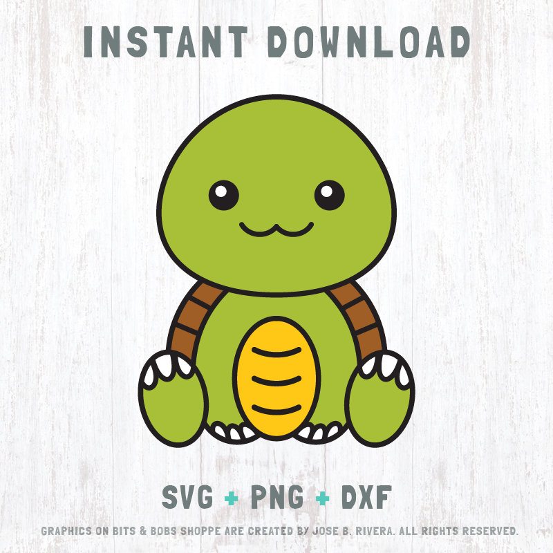 Cute Turtle Svg Turtle Svg Turtle Cut File Baby Turtle - Etsy