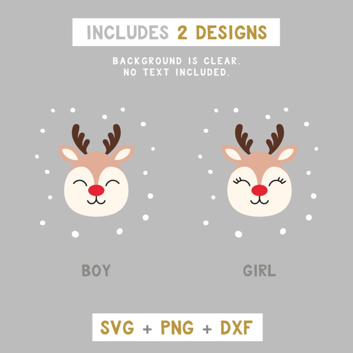 Reindeer Svg, Reindeer Png, Reindeer Face Svg, Christmas Svg for Shirts ...