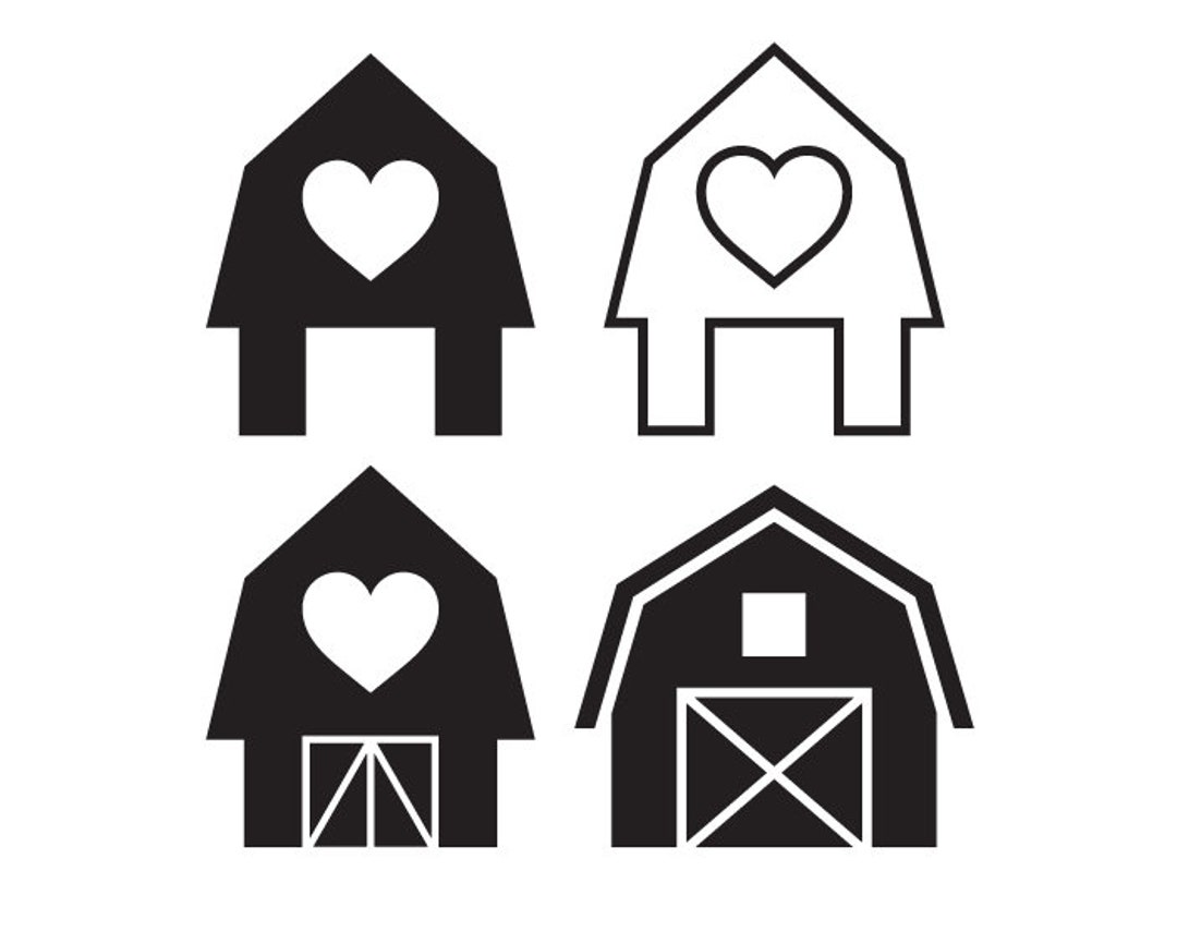 Barn Svg, Barn Png, Barn Dxf, Barns Svg, Farmhouse Svg, Farm Theme Svg ...