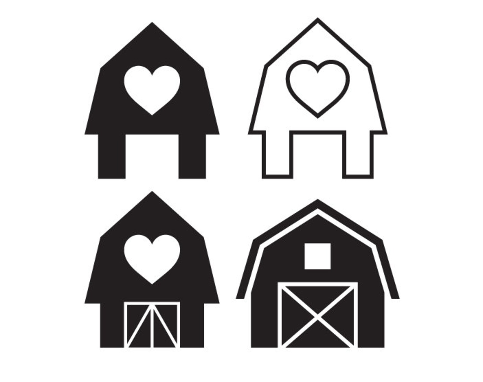 Barn Svg, Barn Png, Barn Dxf, Barns Svg, Farmhouse Svg, Farm Theme Svg ...
