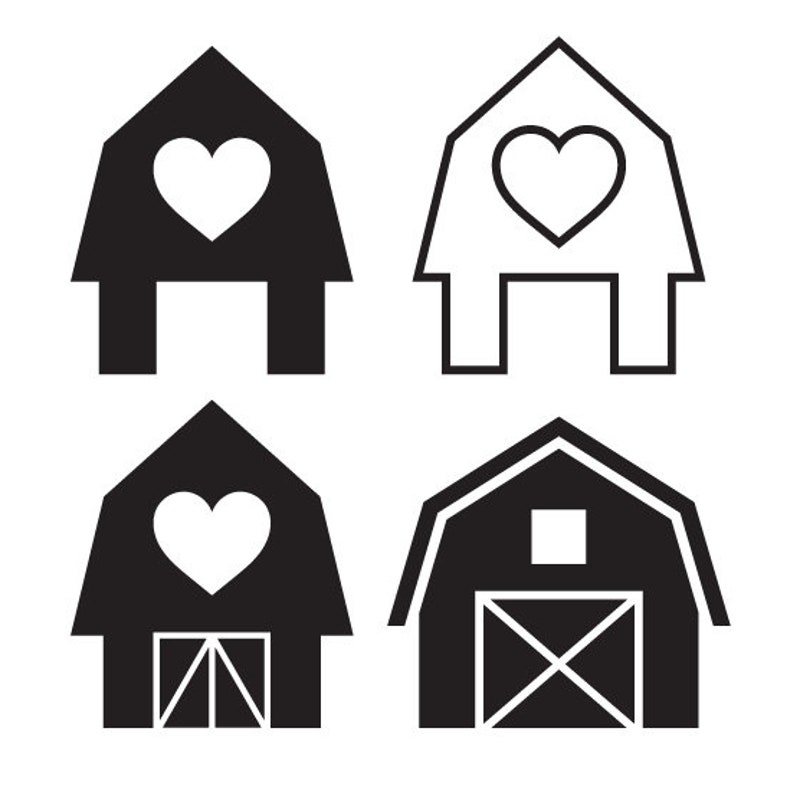 Barn Dxf - Etsy