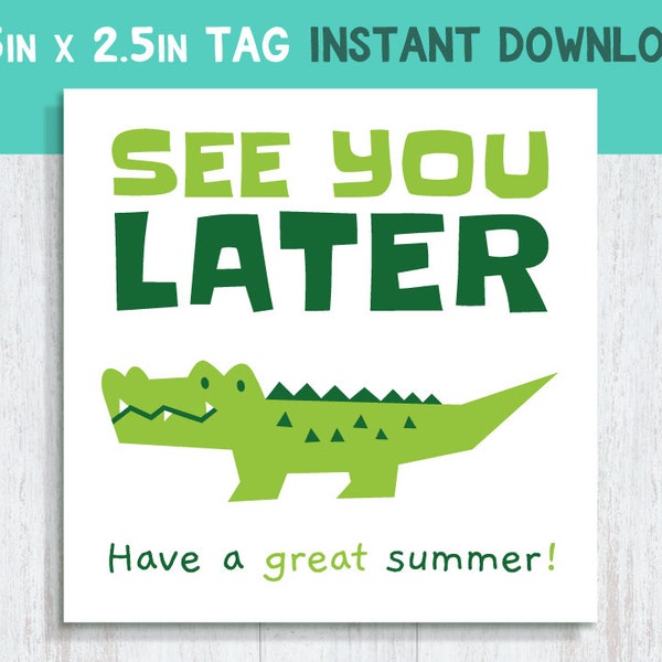 See You Later Alligator - Etsy