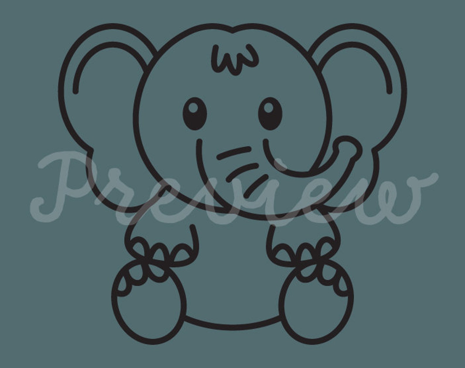 Elephant Svg Baby, Elephant Svg Cricut, Elephant Png, Elephant Svg Baby ...
