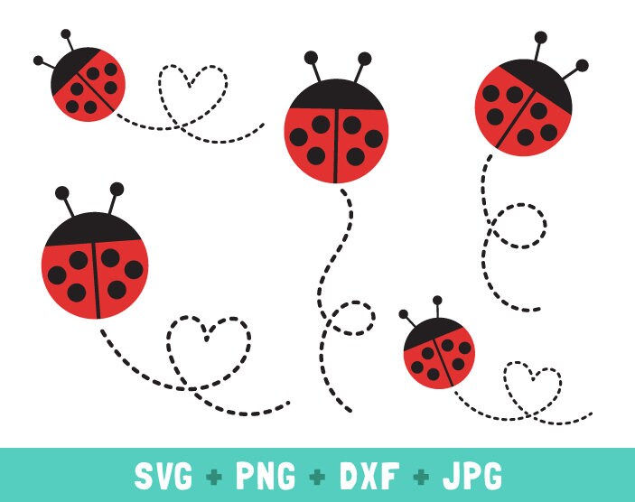 Ladybug Svg, Ladybug Png, Ladybug Bundle, Ladybug Svg Layered, Ladybugs ...