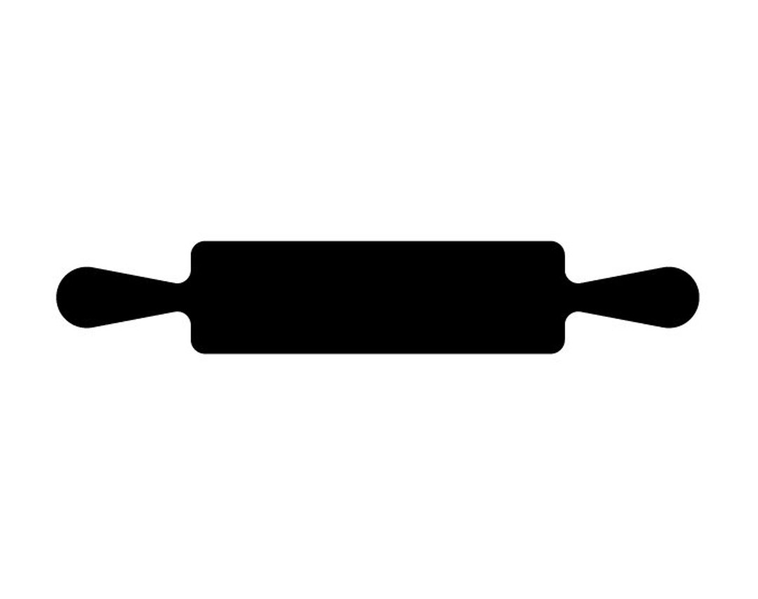 Rolling Pin Svg, Rolling Pin Png, Rolling Pin Dxf, Bakery Clipart Png ...