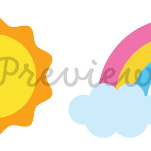 Weather Clipart, Cute Weather Clipart, Weather Icons Svg, Weather Svg ...