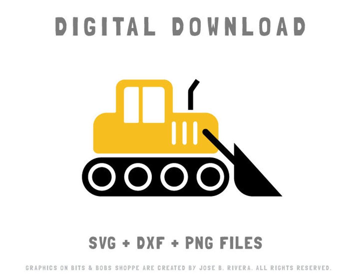 Dozer / Svg Png Dxf / Dozer Png / Construction Truck Svg / - Etsy