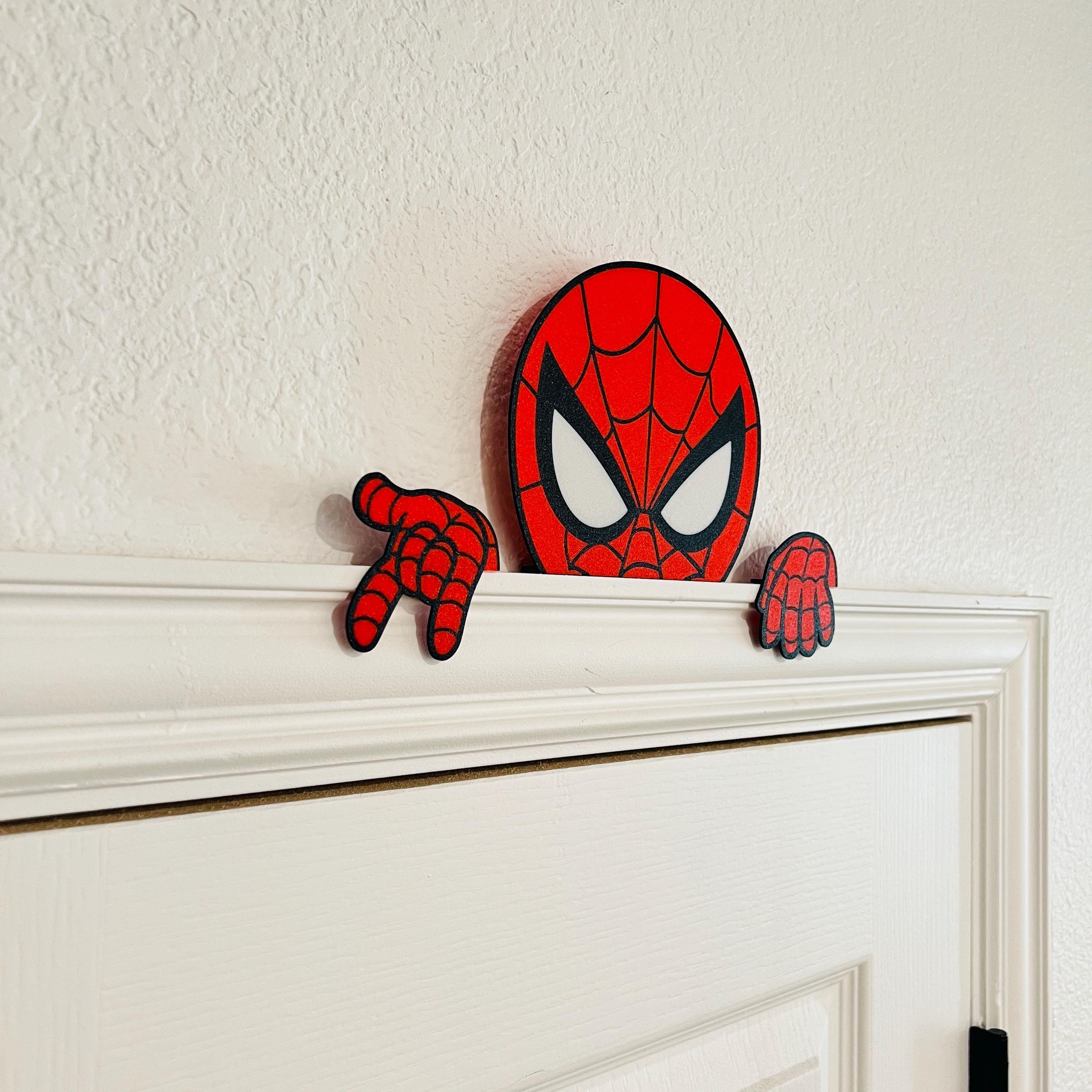 Spider-man Door Frame Decor: 3D Doorables™ Kids Room Topper - Etsy