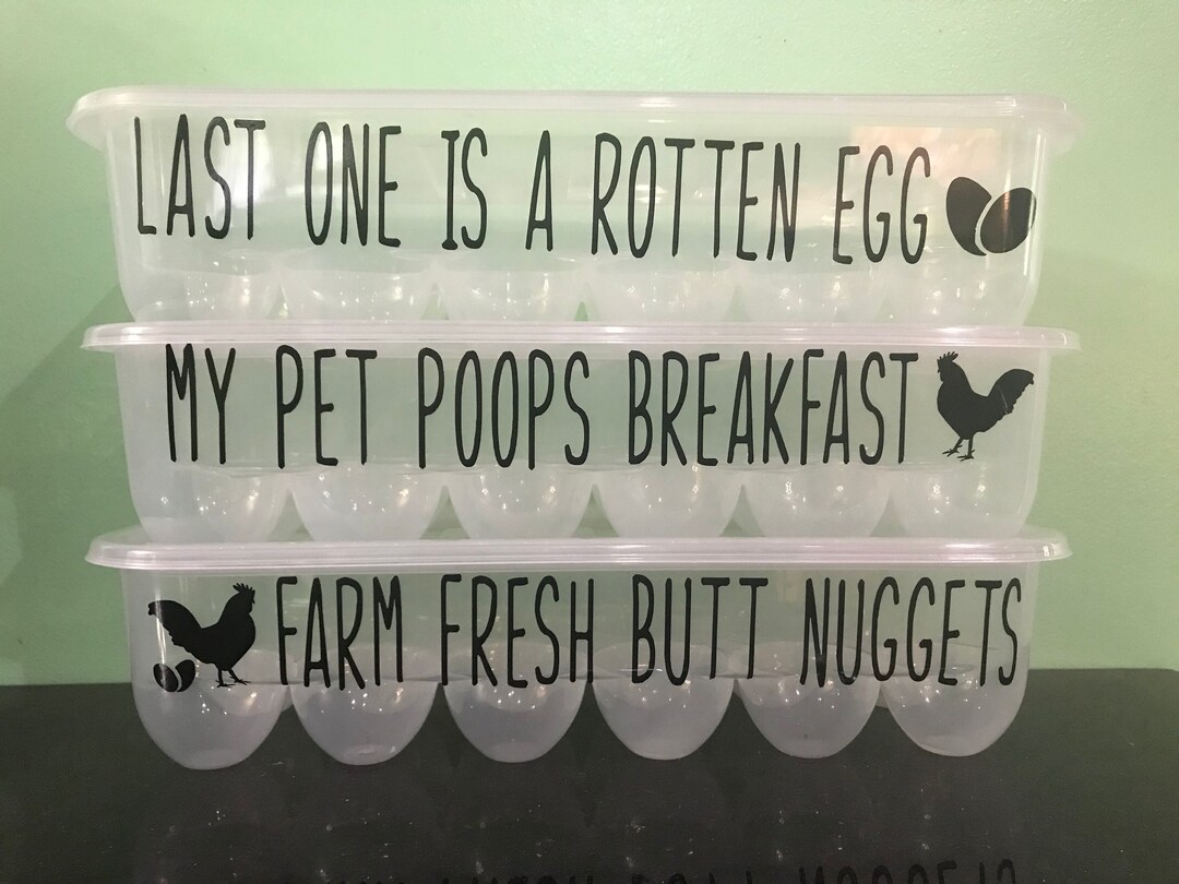Egg Carton Decals - Etsy