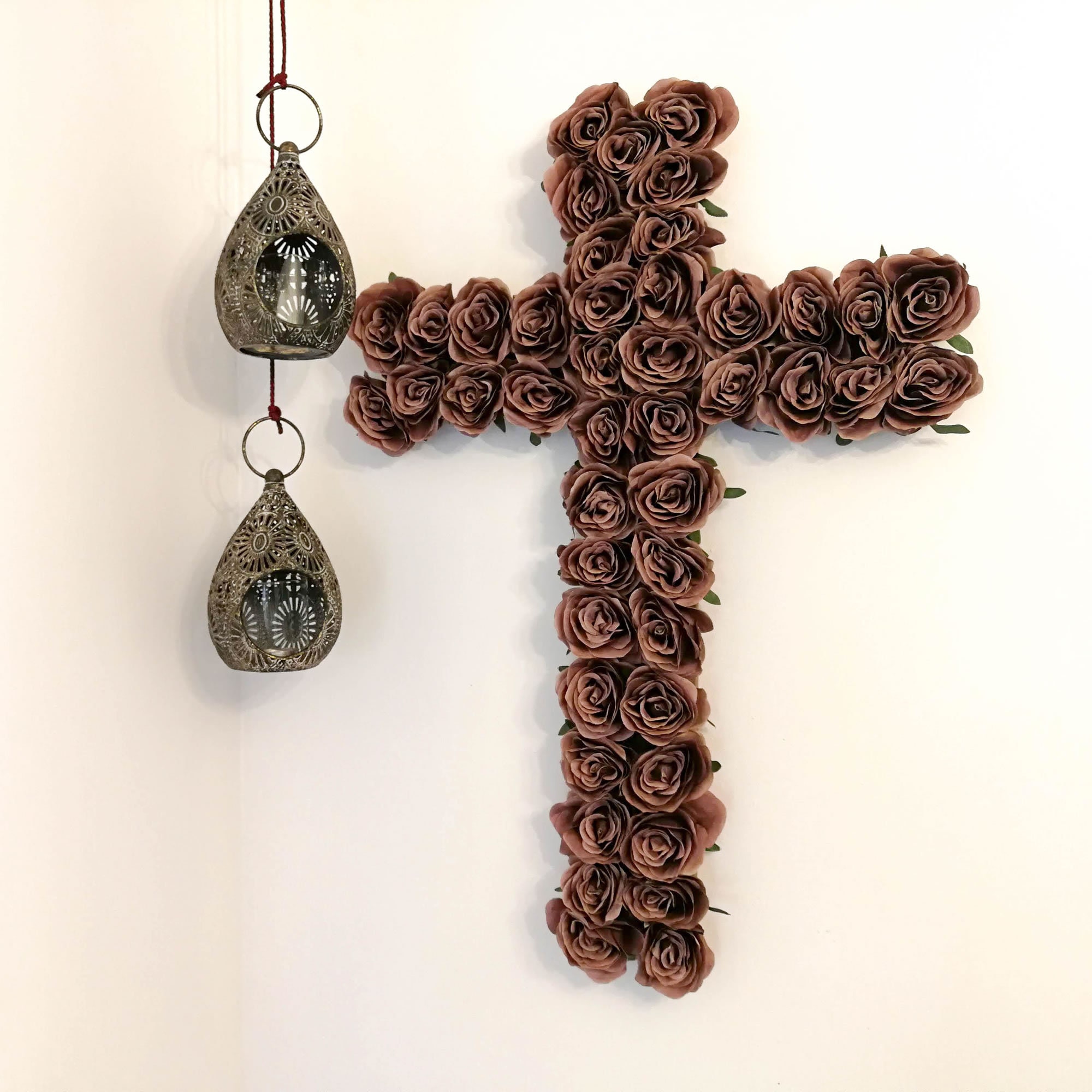 Decorative Christian Cross Wall Hanging Jesus Religious - Etsy UK