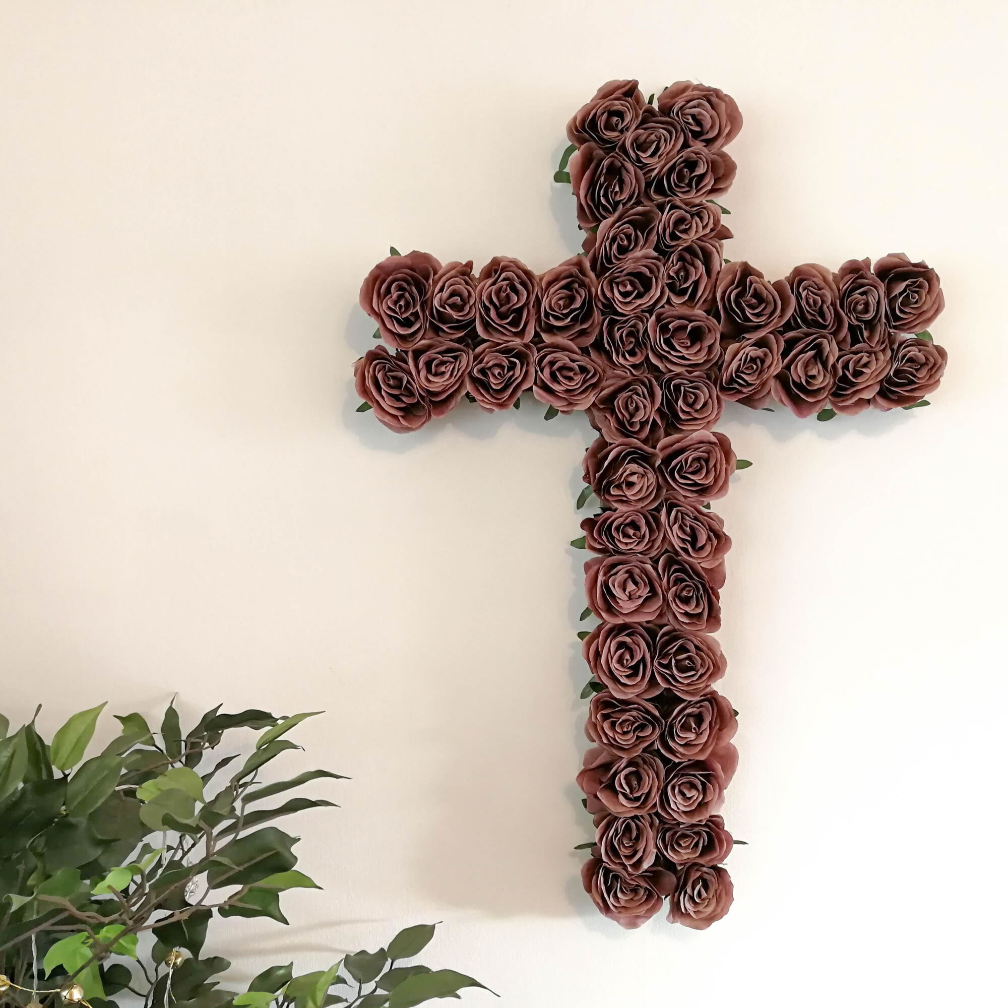 Decorative Christian Cross Wall Hanging Jesus Religious - Etsy UK