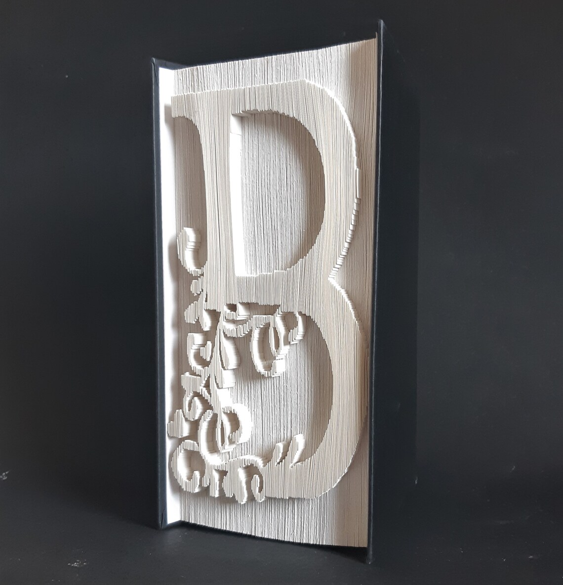 The Letter B Book Fold PATTERN, Cut and Fold Pattern, Birthdays ...