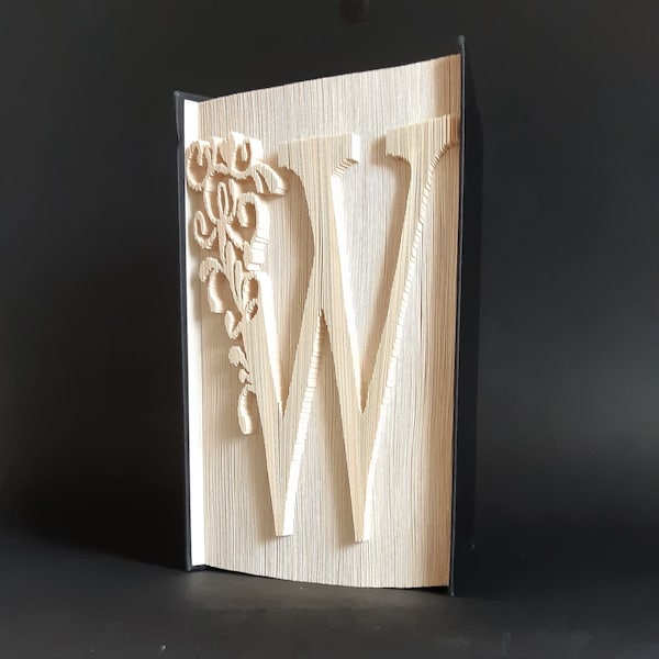 Book Folding Letter Pattern - Etsy