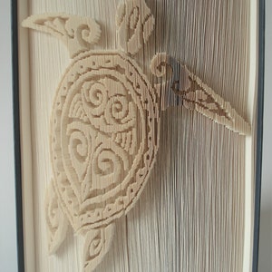 Turtle Book Fold Pattern, Cut and Fold Pattern, Book Folding Pattern ...