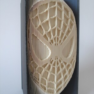 Spiderman Book Fold Pattern, Superhero, Mask, - Etsy