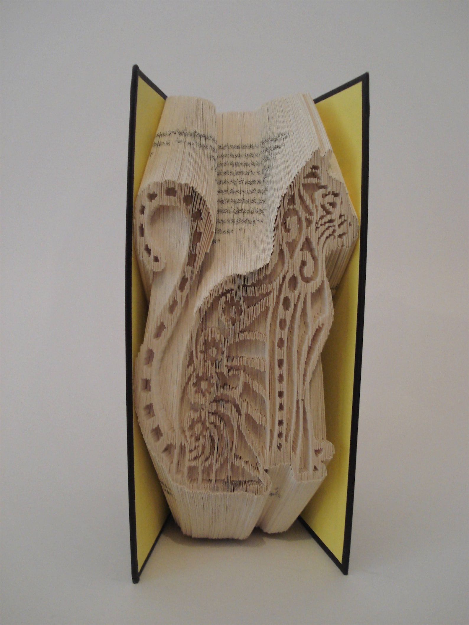 Cat Book Fold Pattern, Book Folding Pattern, Cat, Unusual Cat ...