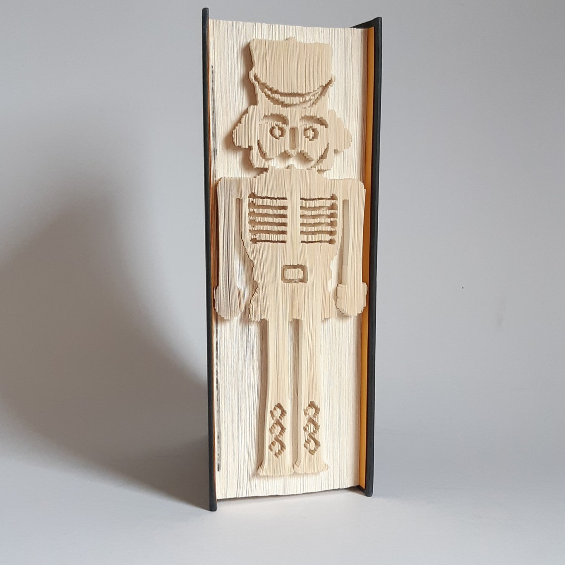 Nutcracker Tin Soldier Book Fold Pattern Cut and Fold - Etsy