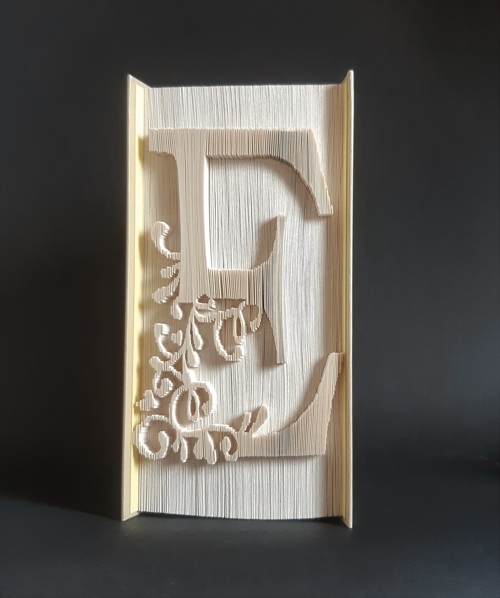 The Letter E Book Fold PATTERN, Cut and Fold Pattern, Birthdays ...