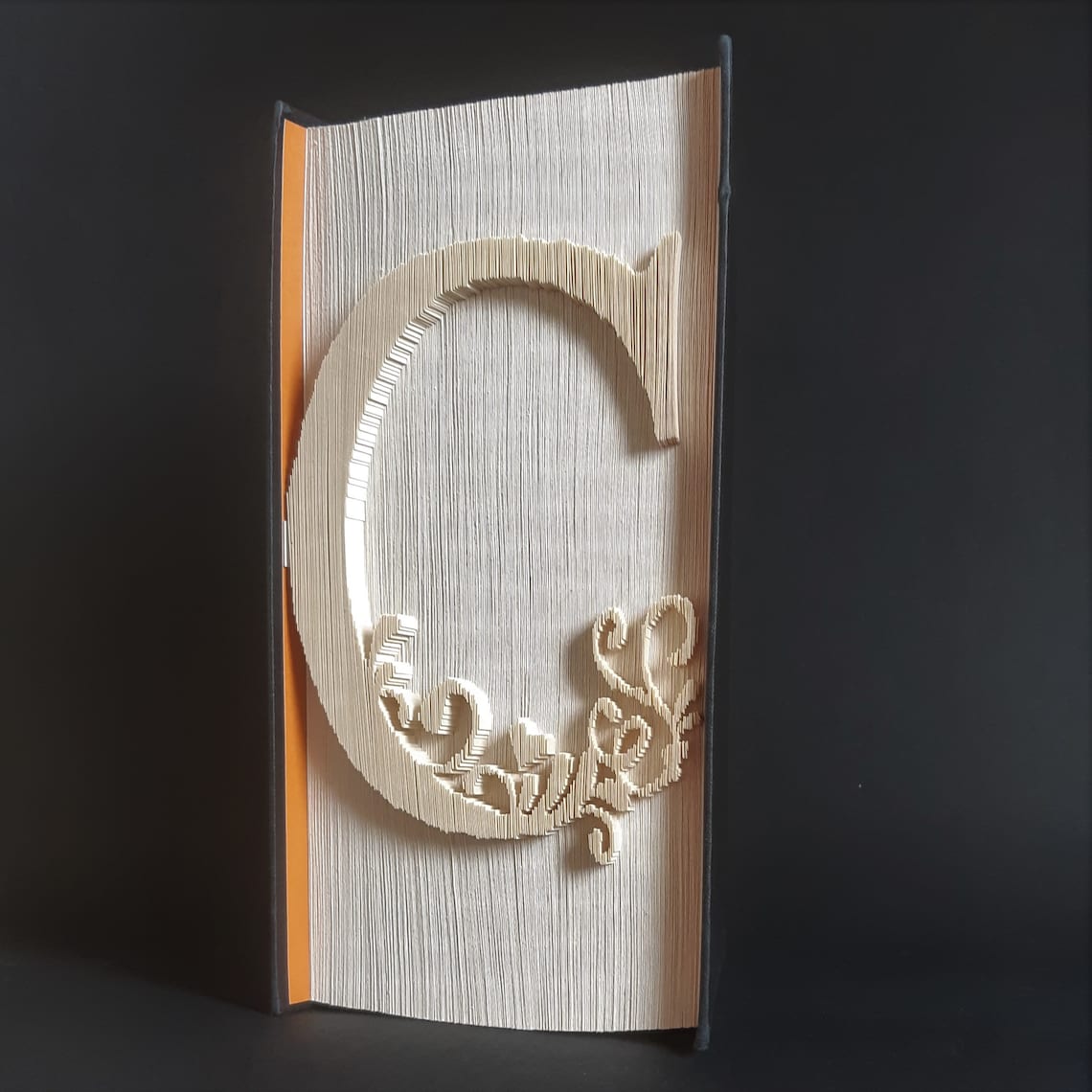 The Letter C Book Fold PATTERN, Cut and Fold Pattern, Birthdays ...