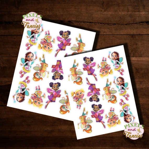 INSTANT DOWNLOAD Butterbean's Cafe Cupcake Toppers morikuma3776 Paper ...