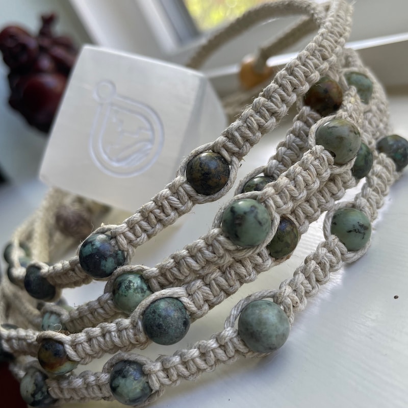 Hemp Choker Necklace - Etsy