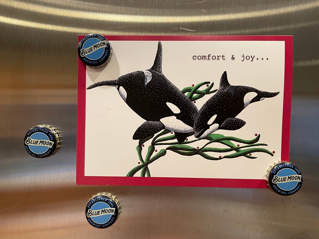 Blue Moon Bottle Cap Magnets - Etsy