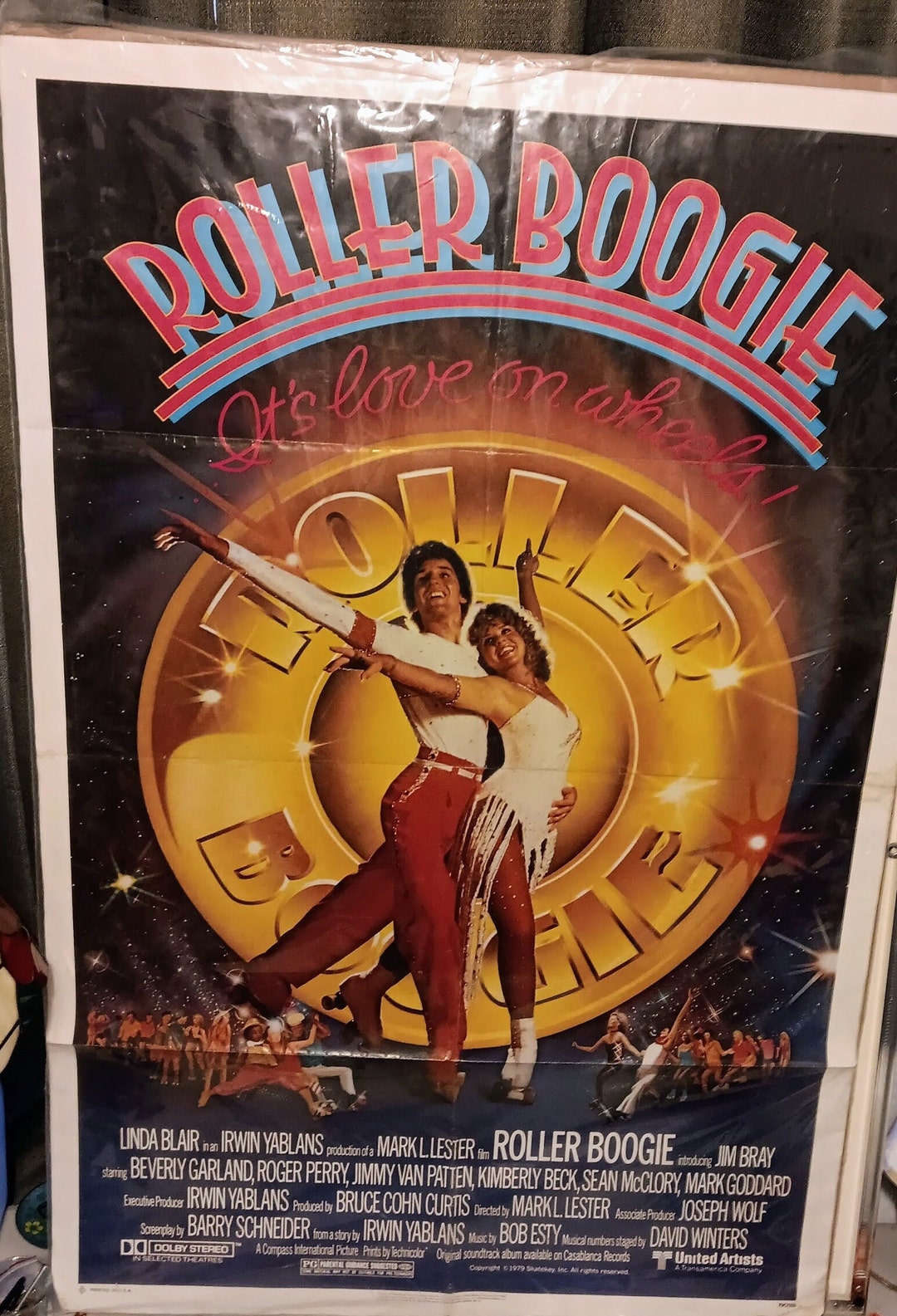 Rare Original Movie Theater Roller Boogie Print by Technicolor 1979 ...