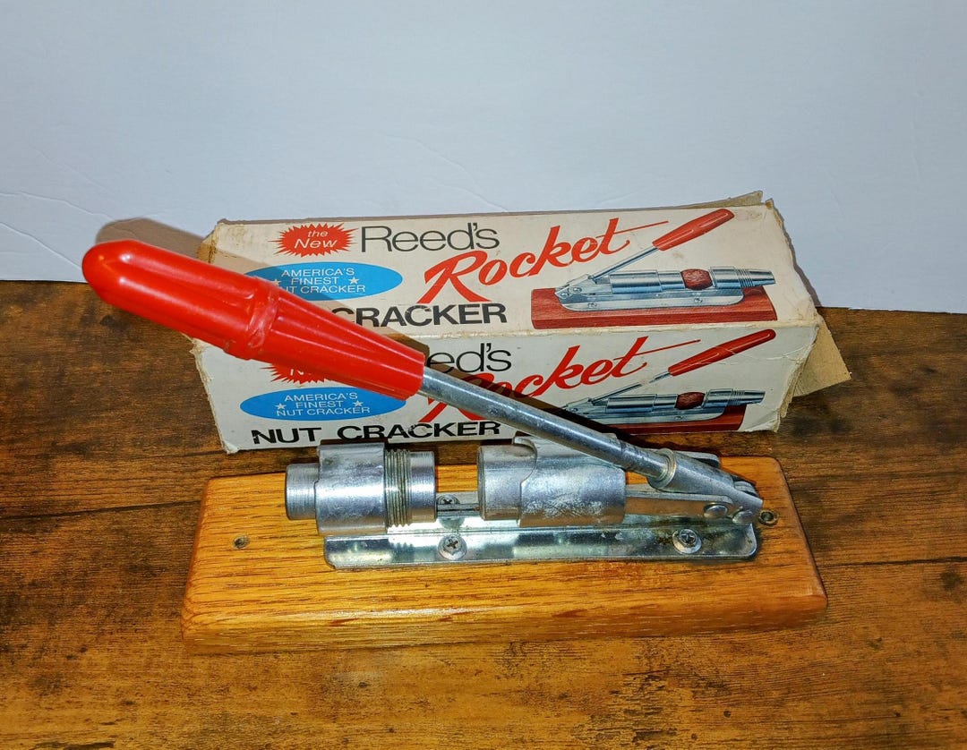 Rocket Reed's Screw Threaded Square Lever Arm Metal and Wood Nut ...