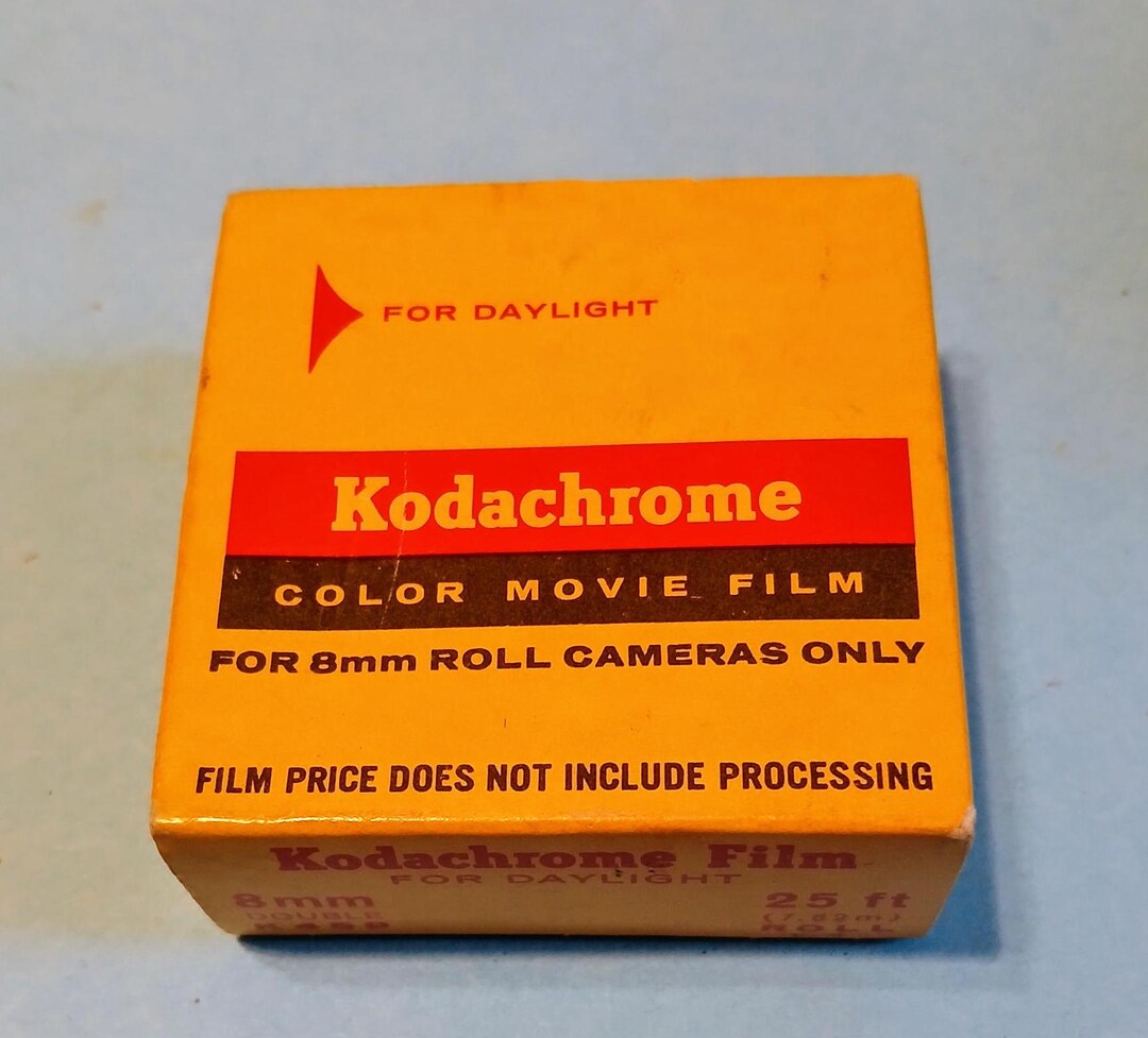 New Kodachrome Color Movie Film for 8mm Roll Cameras Unopened May 1962 - Etsy